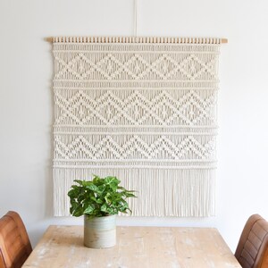 Macrame PATTERN Written PDF and Knot Guide Diy Macrame | Etsy