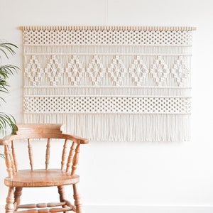 Macrame PATTERN Written PDF and Knot Guide Diy Macrame Wall Hanging ...