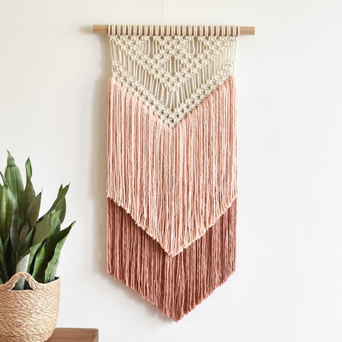 Macrame PATTERN Written PDF and Knot Guide Diy Macrame - Etsy