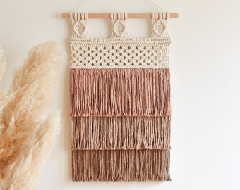 Macrame PATTERN Written PDF and Knot Guide, Diy Macrame Wall Hanging ...