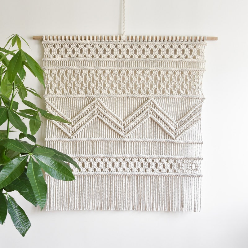 Large Macrame Wall Hanging Pattern - Etsy UK