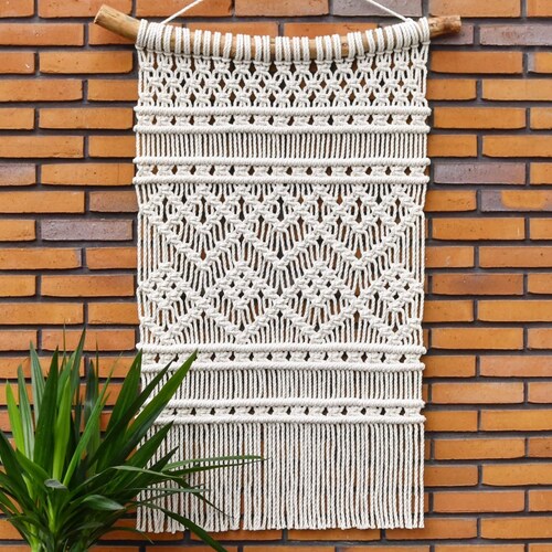 Macrame PATTERN Written PDF and Knot Guide Diy Macrame - Etsy