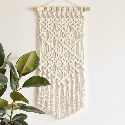 Macrame Wall Hanging Pattern Macrame Beginner Pattern DIY | Etsy