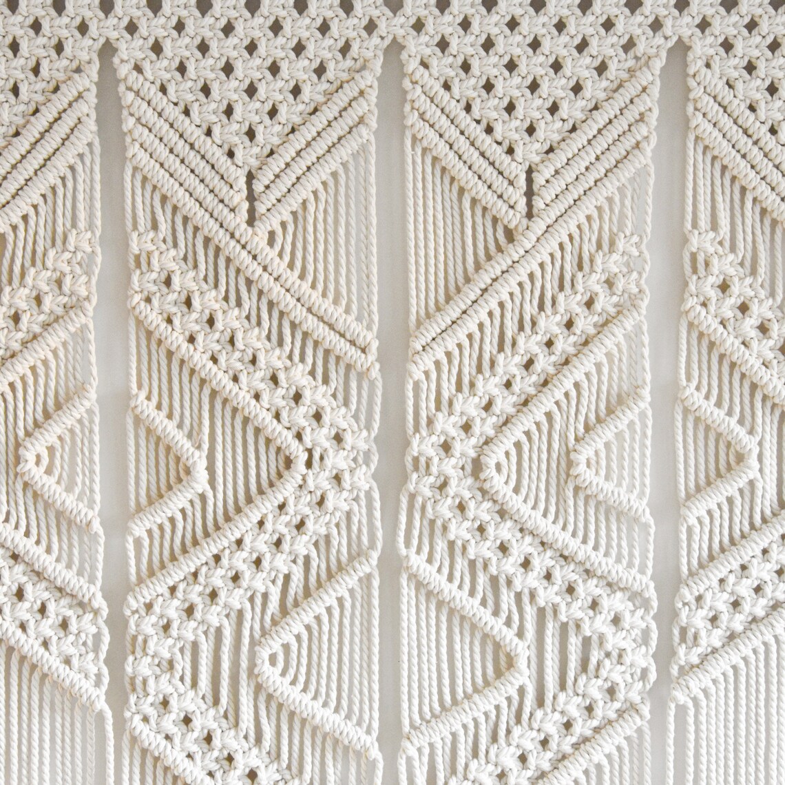 Macrame PATTERN Written PDF and Knot Guide Diy Macrame - Etsy