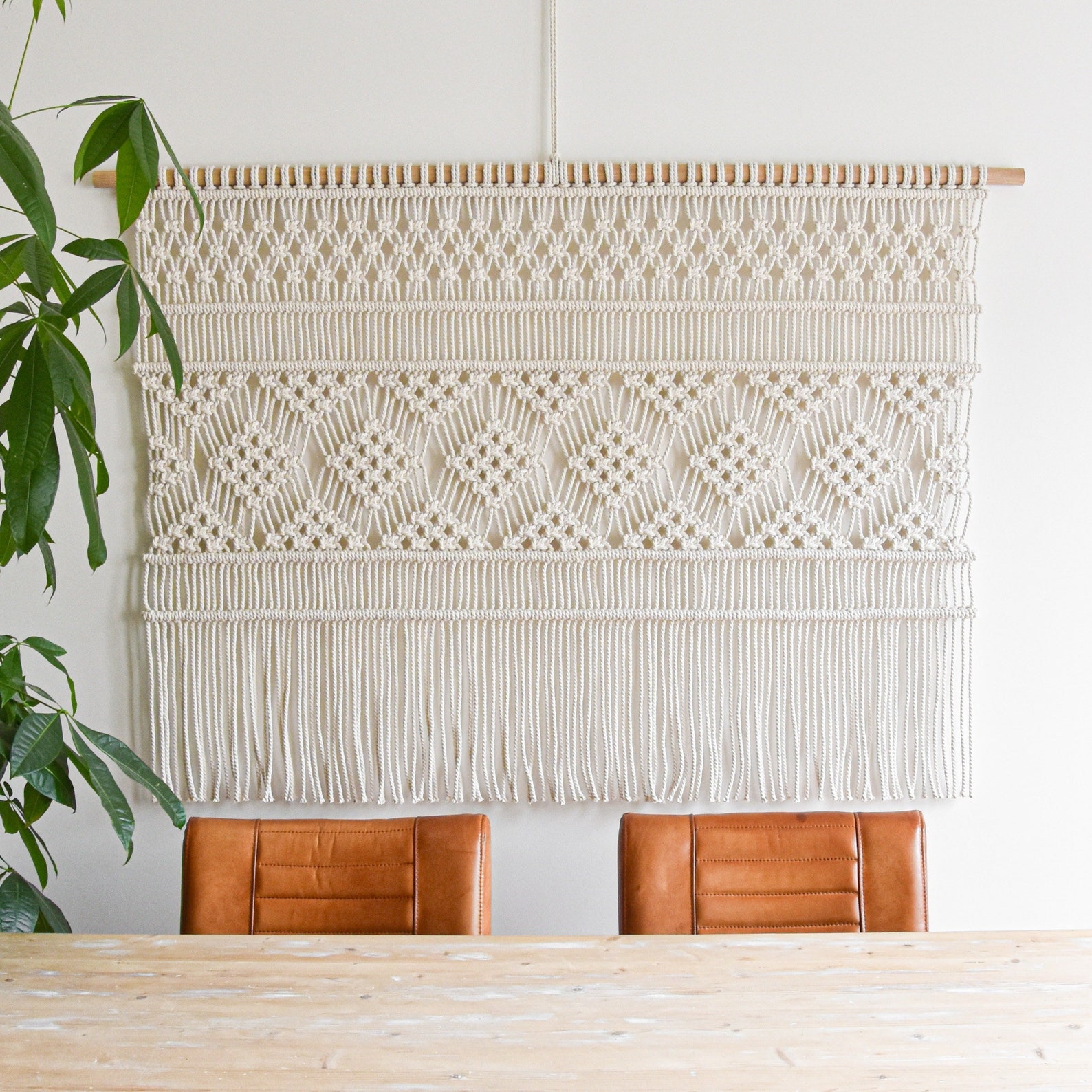 Macrame PATTERN - Written PDF and Knot Guide - Diy Macrame Wall Hanging ...