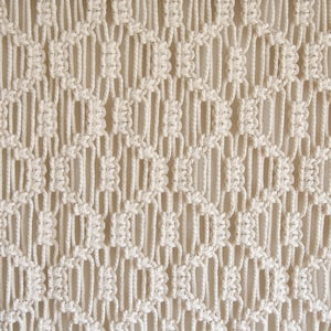 Macrame PATTERN - Written PDF and Knot Guide - Diy Macrame Wall Hanging ...