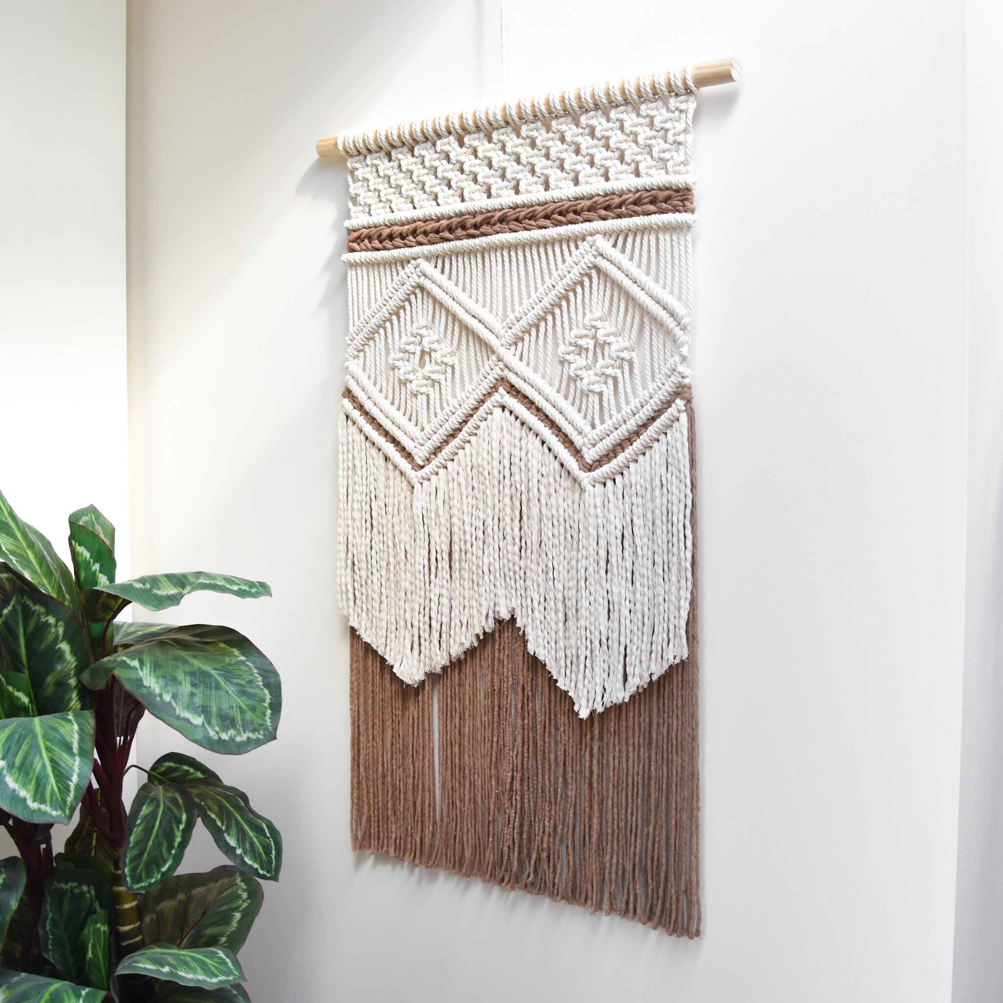 Macrame PATTERN Written PDF and Knot Guide Diy Macrame - Etsy