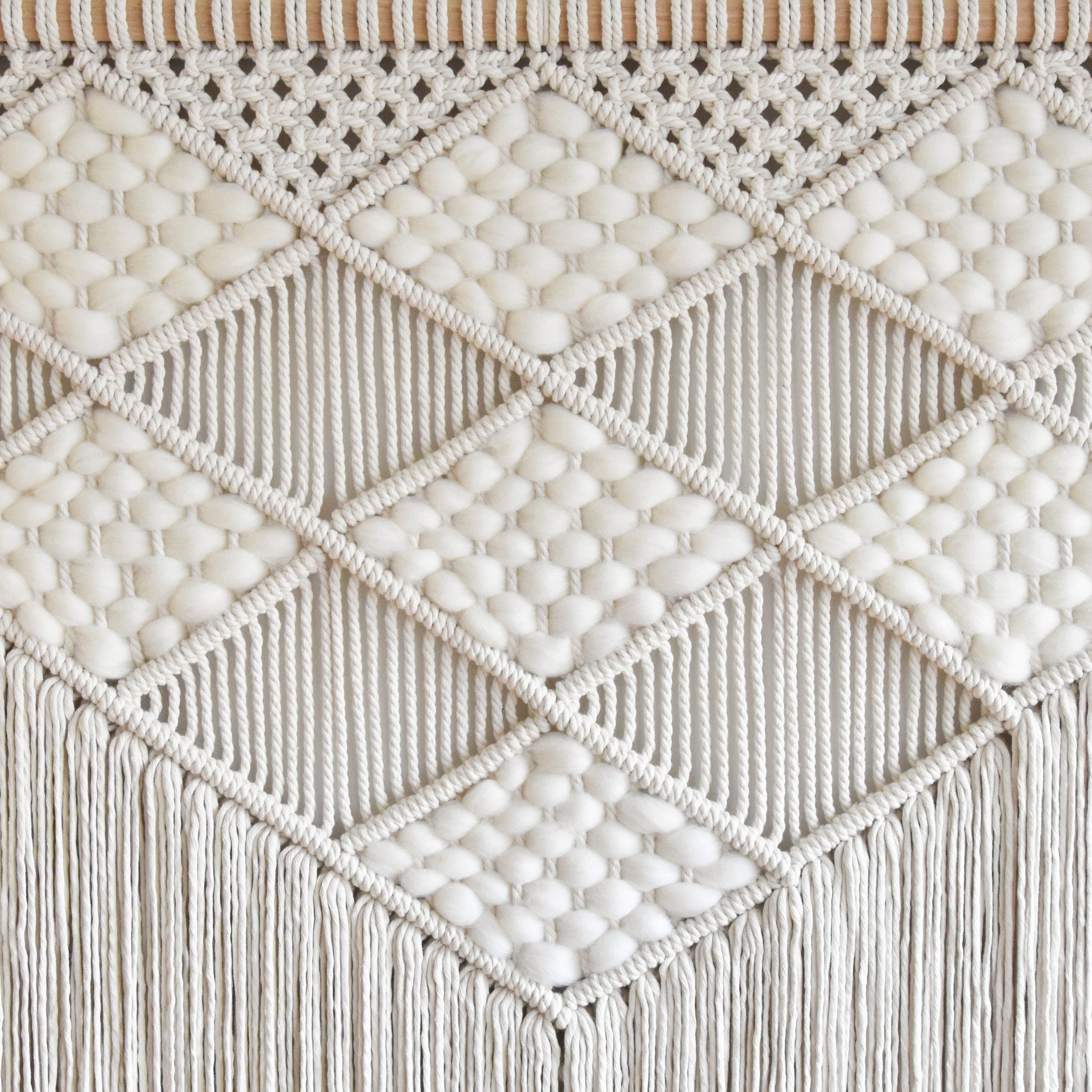 Macrame PATTERN Written PDF and Knot Guide Diy Macrame - Etsy