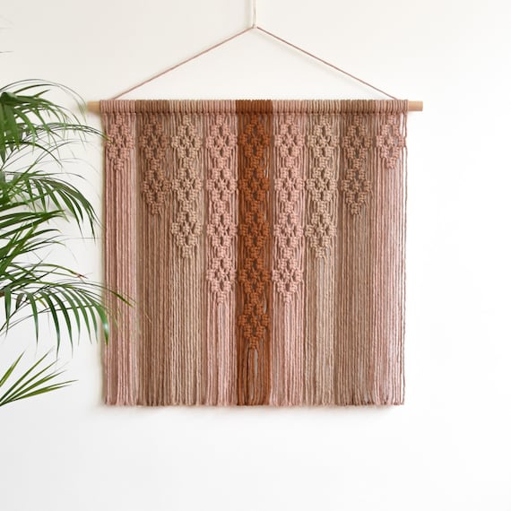 Macrame PATTERN Written PDF and Knot Guide Diy Macrame - Etsy