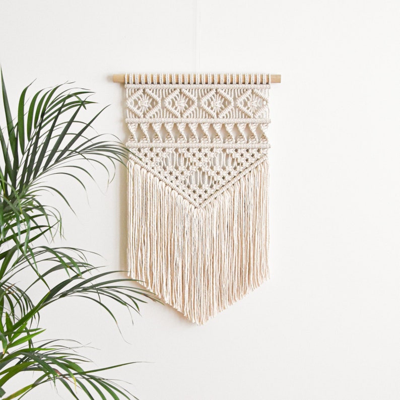 Macrame PATTERN - Written PDF and Knot Guide - Diy Macrame Wall Hanging ...