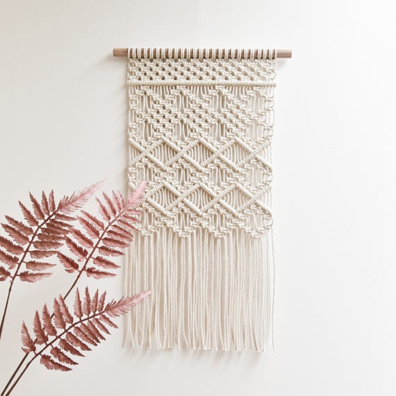 Macrame PATTERN Written PDF and Knot Guide Diy Macrame - Etsy