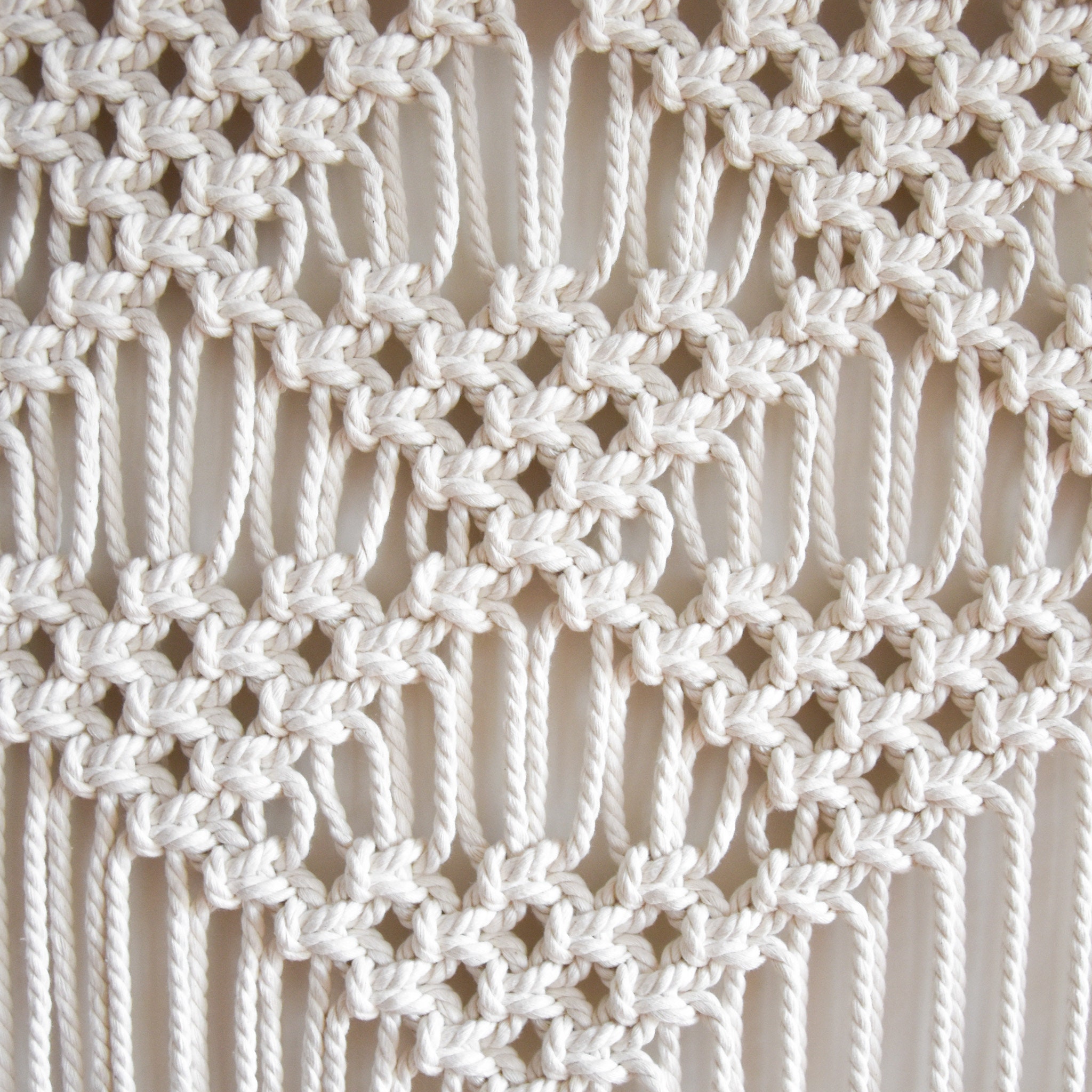 Macrame PATTERN Written PDF and Knot Guide Diy Macrame - Etsy