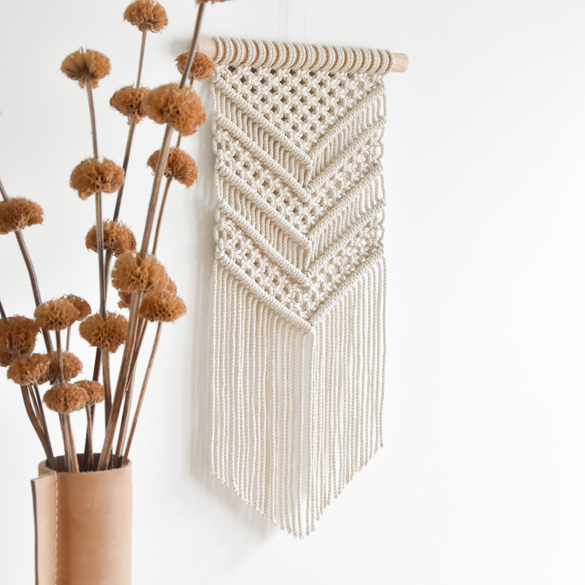 Macrame PATTERN Written PDF and Knot Guide Diy Macrame - Etsy