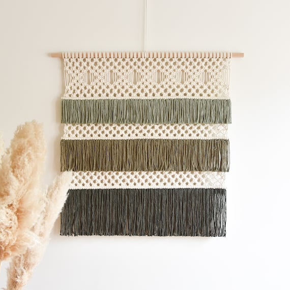 Macrame PATTERN Written PDF and Knot Guide Diy Macrame - Etsy