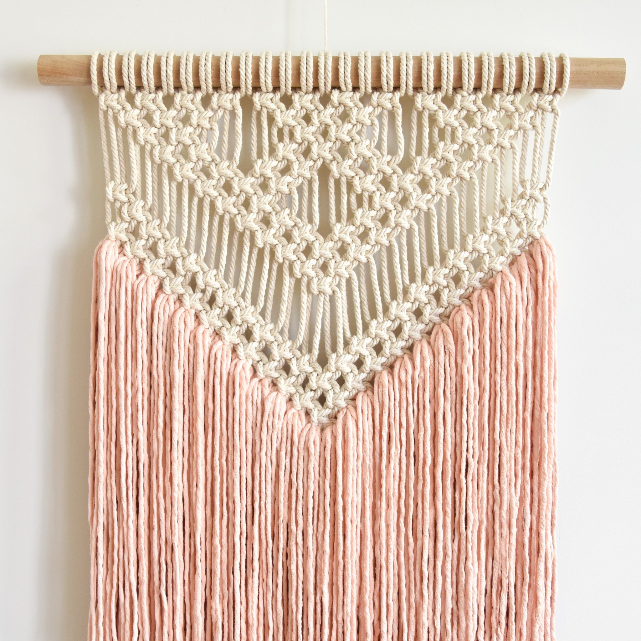 Macrame PATTERN Written PDF and Knot Guide Diy Macrame - Etsy