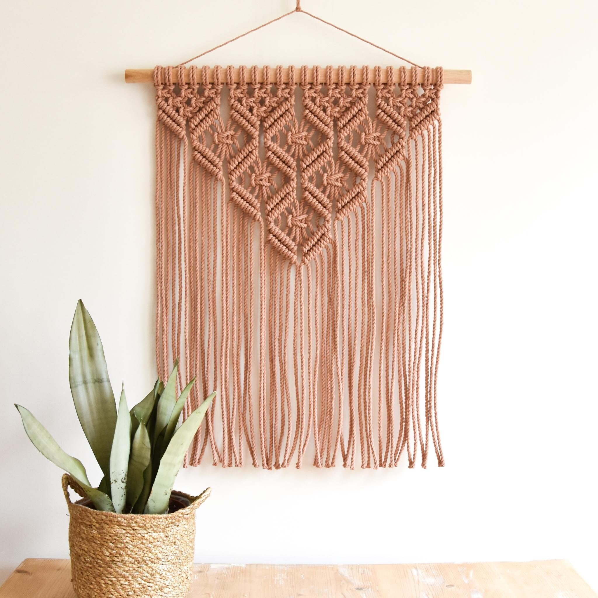 Macrame PATTERN Written PDF and Knot Guide Diy Macrame | Etsy Canada