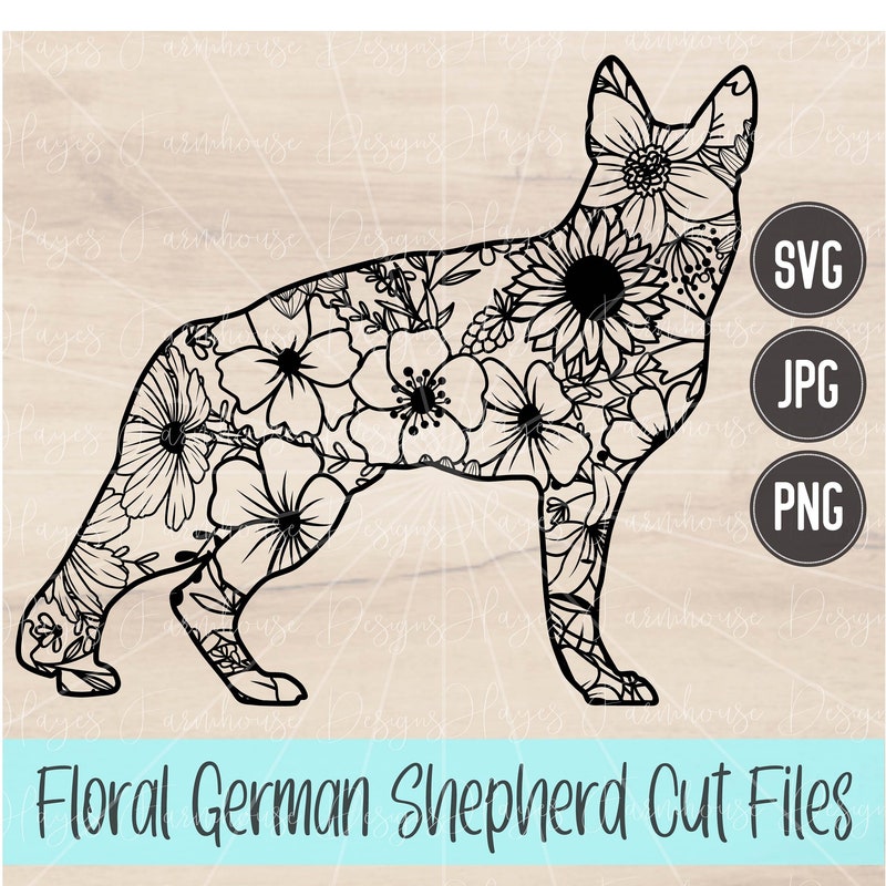 German Shepherd Mandala - Etsy