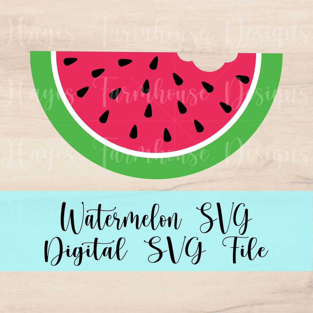 Watermelon SVG | Digital File | SVG - Etsy