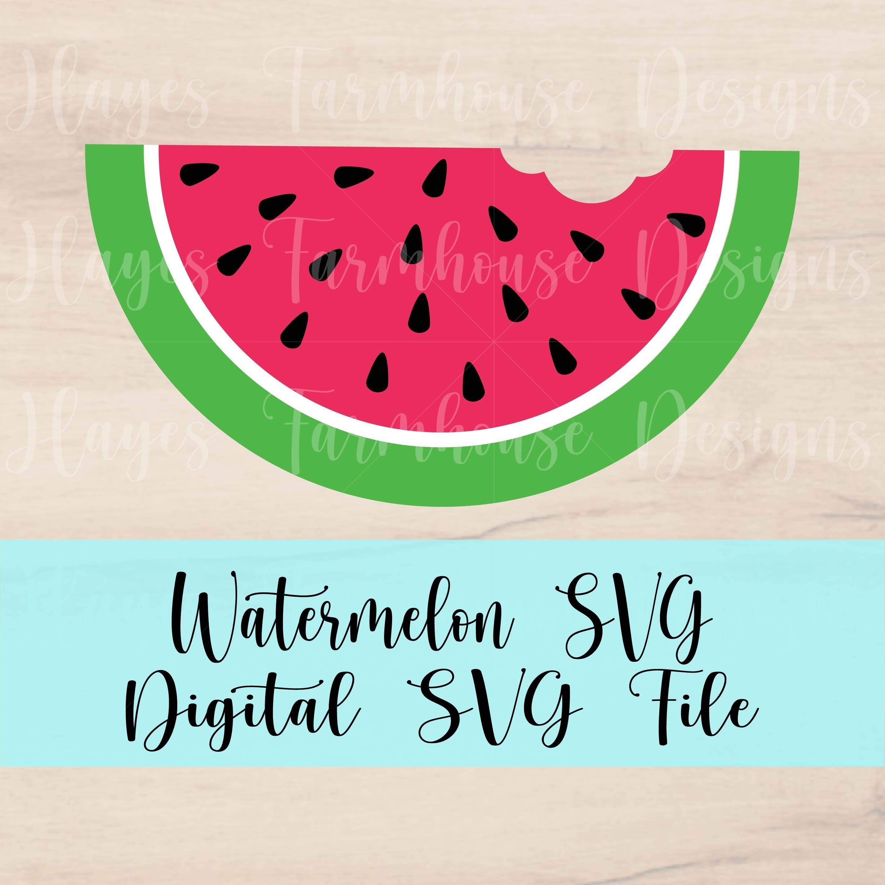 Watermelon SVG Digital File SVG - Etsy