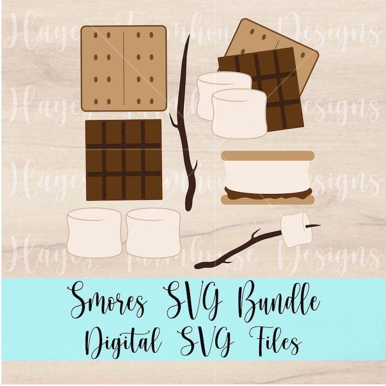 Smores SVG Bundle - Etsy