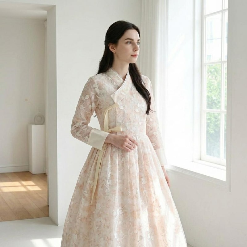 Custom Made Hanbok Dress - Etsy UK
