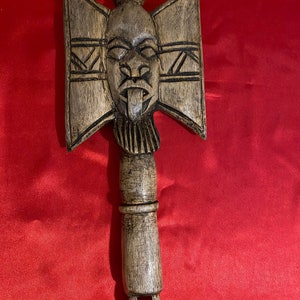 Sango Wooden Statue - Etsy