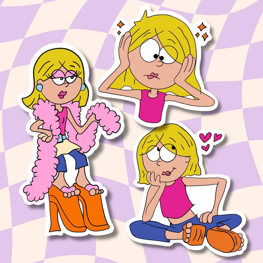 Lizzie Sticker || 90s Stickers || Waterproof Sticker || Laptop Stickers ...