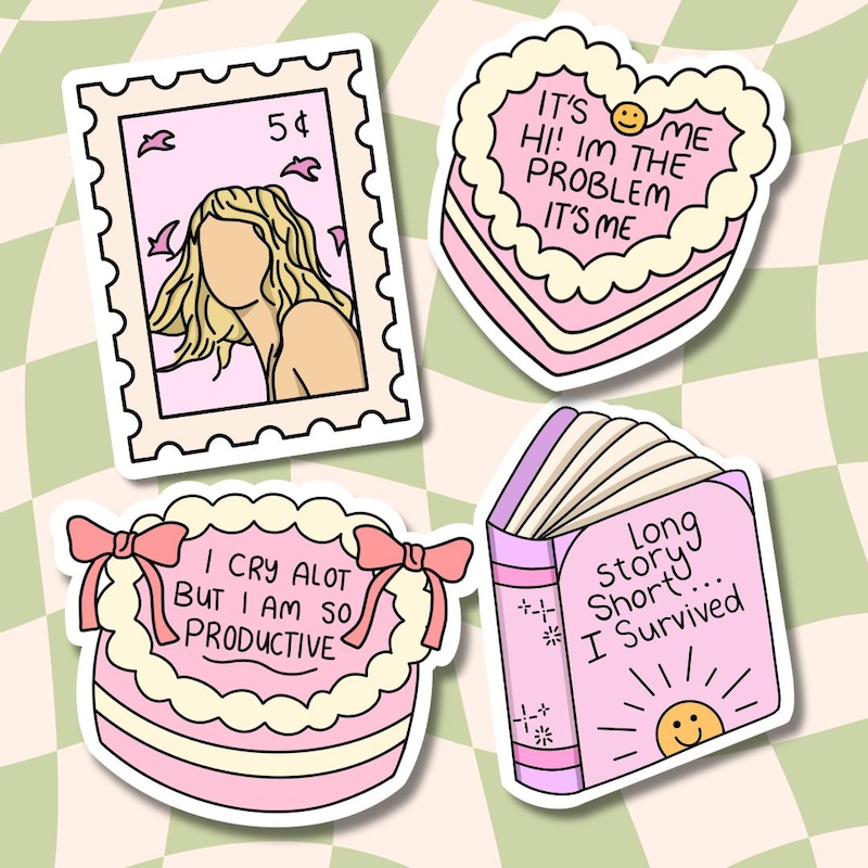 Indie Stickers - Etsy