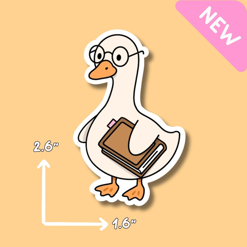 Cute Goose Sticker Set – Waterproof Vinyl Laptop Decals - Etsy