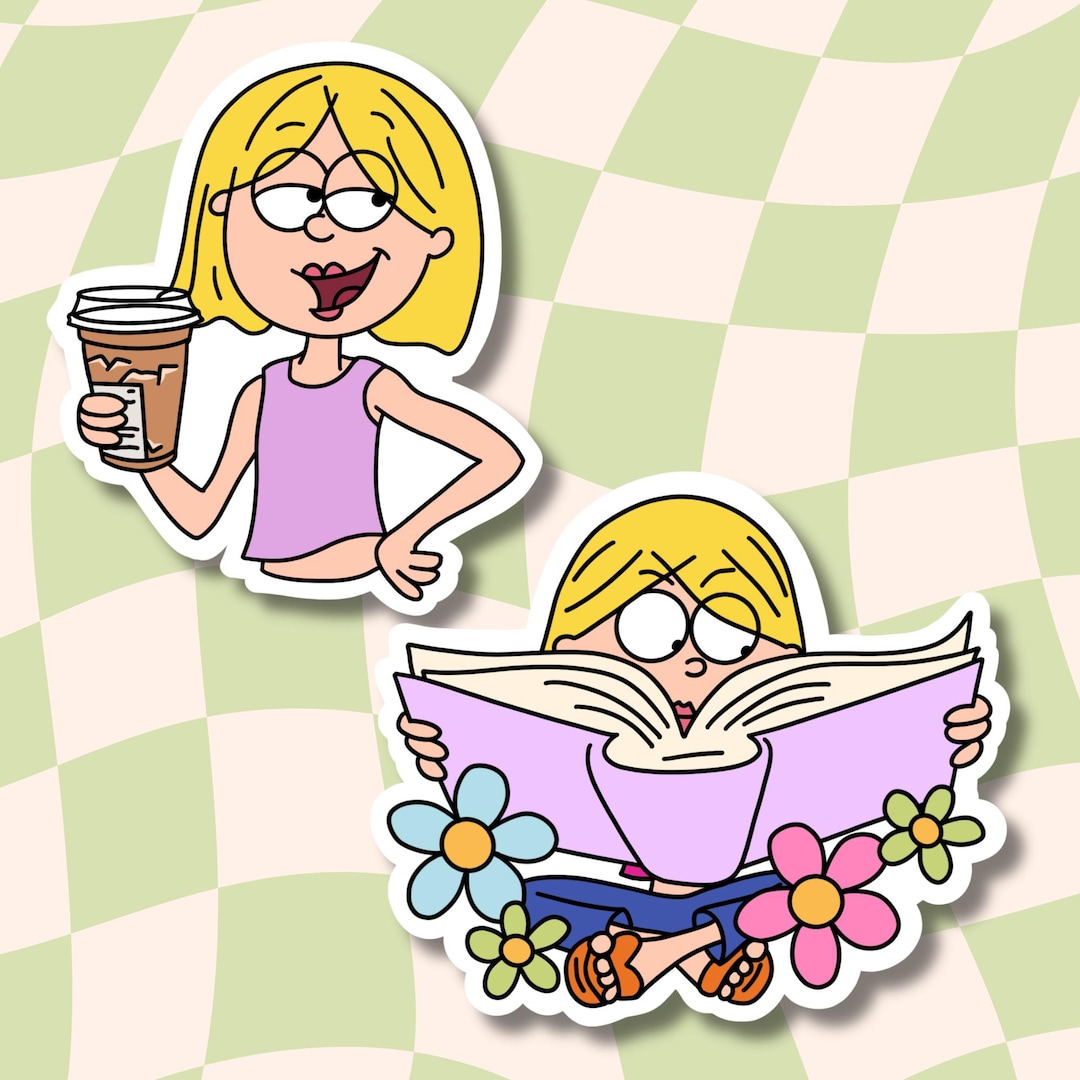 Lizzie Mcguire Sticker: 90s Retro Waterproof Decal - Etsy