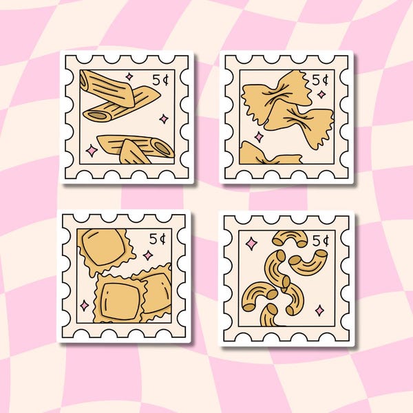 Pasta Stamp - Etsy