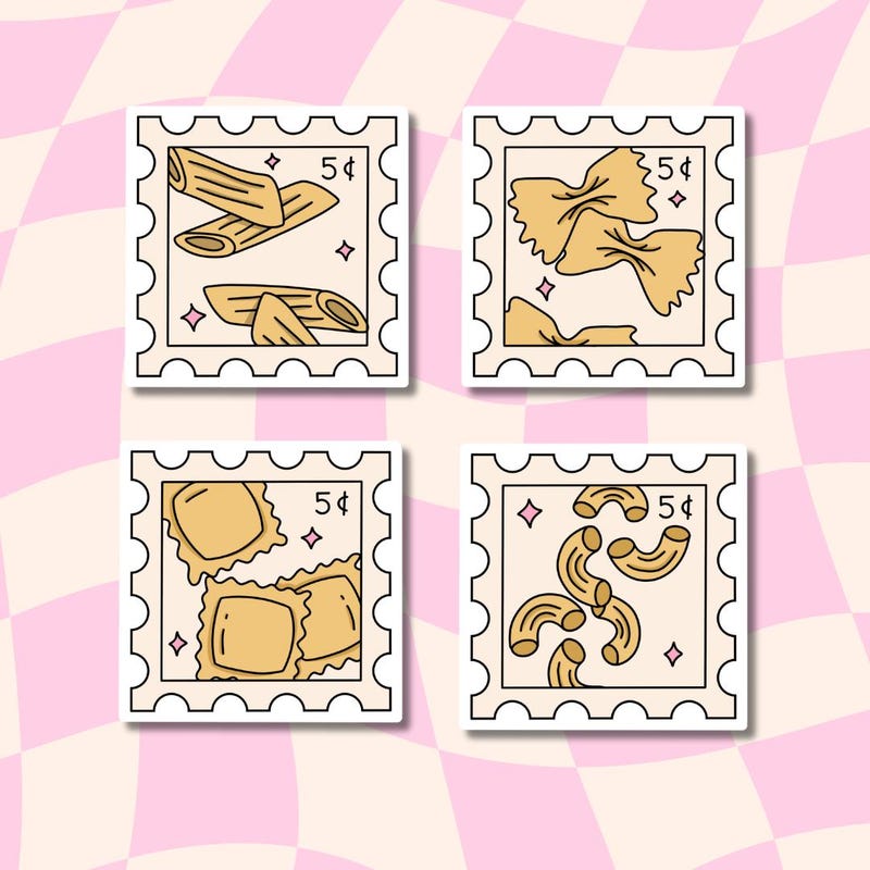 Pasta Stamp - Etsy