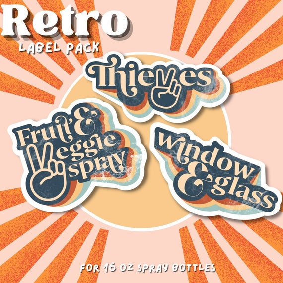 Retro Thieves Label Thieves Cleaner Label Labels - Etsy