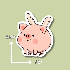 Pig Sticker || Waterproof || Charlottes Web || Summer Stickers ...