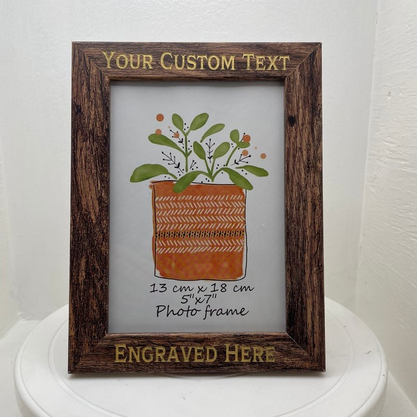 Rustic Picture Frame - Etsy