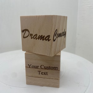 Personalized 2-inch Dice! A Great Gift for Friends, Family, or Yourself ...