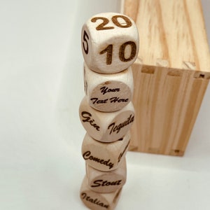 Personalized Dice! A Great Gift for Friends, Family or Yourself ...