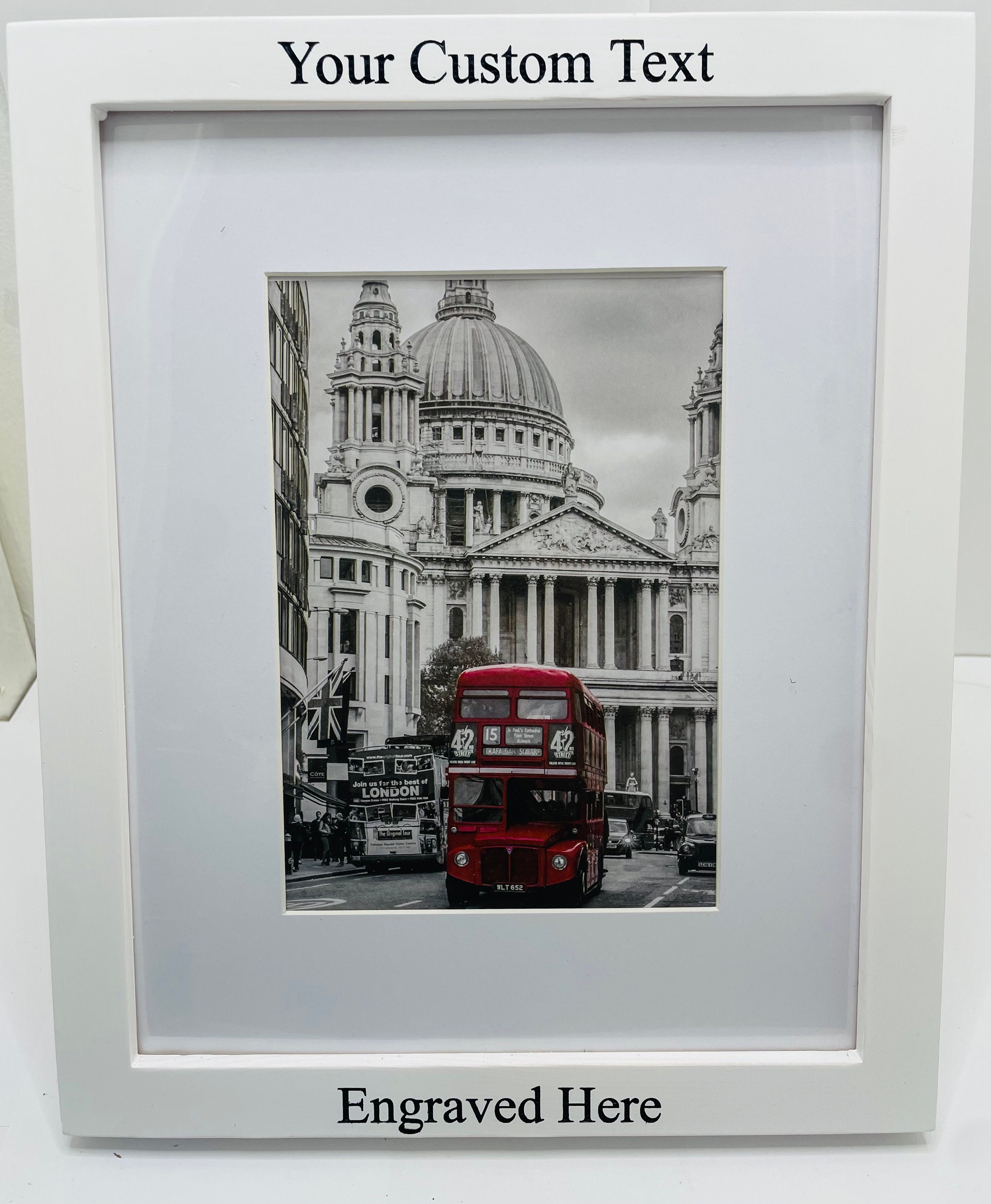 Personalized White Picture Frame A Perfect Gift for Friends - Etsy