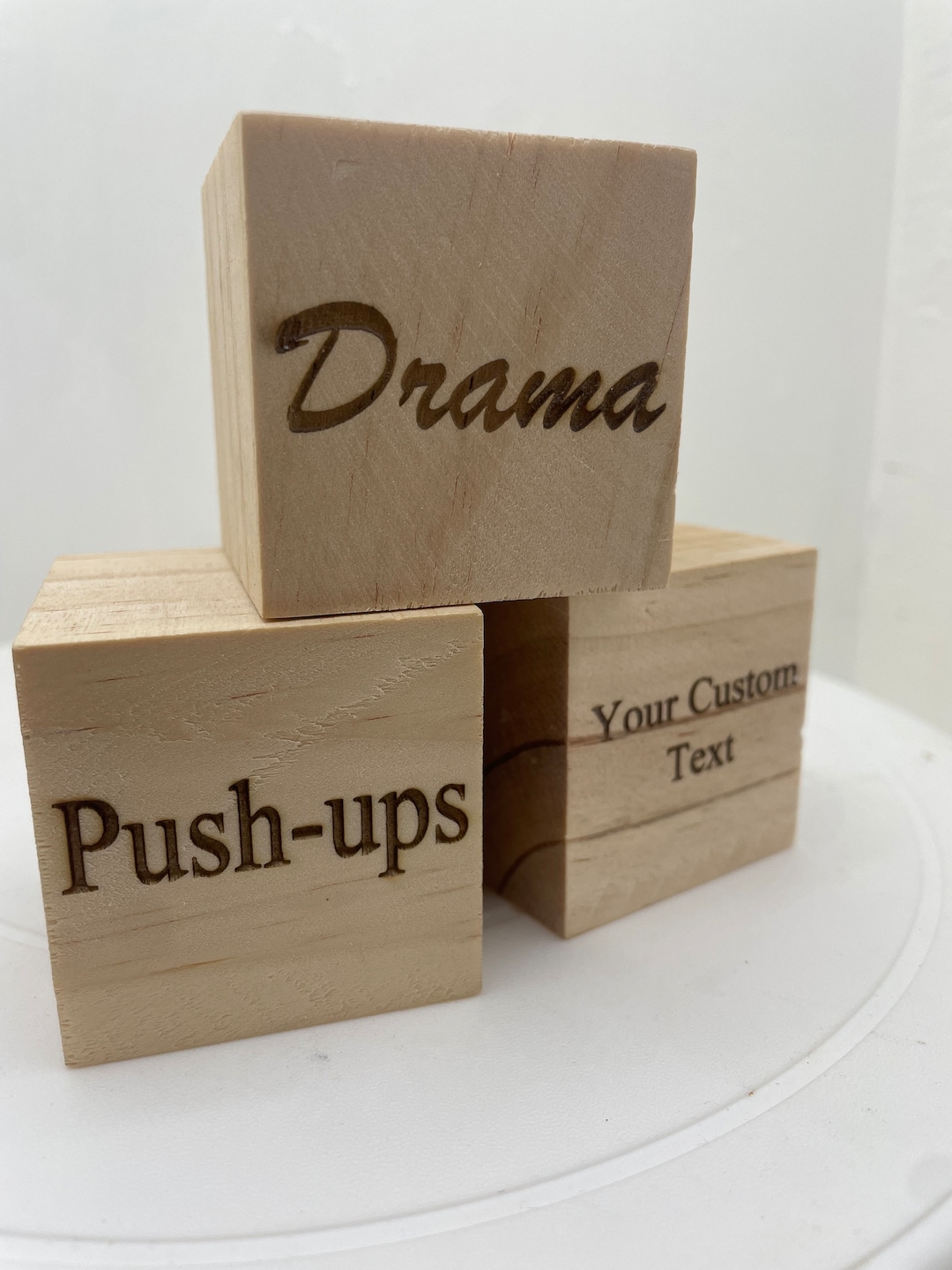 Personalized 2-inch Dice! A Great Gift for Friends, Family, or Yourself ...