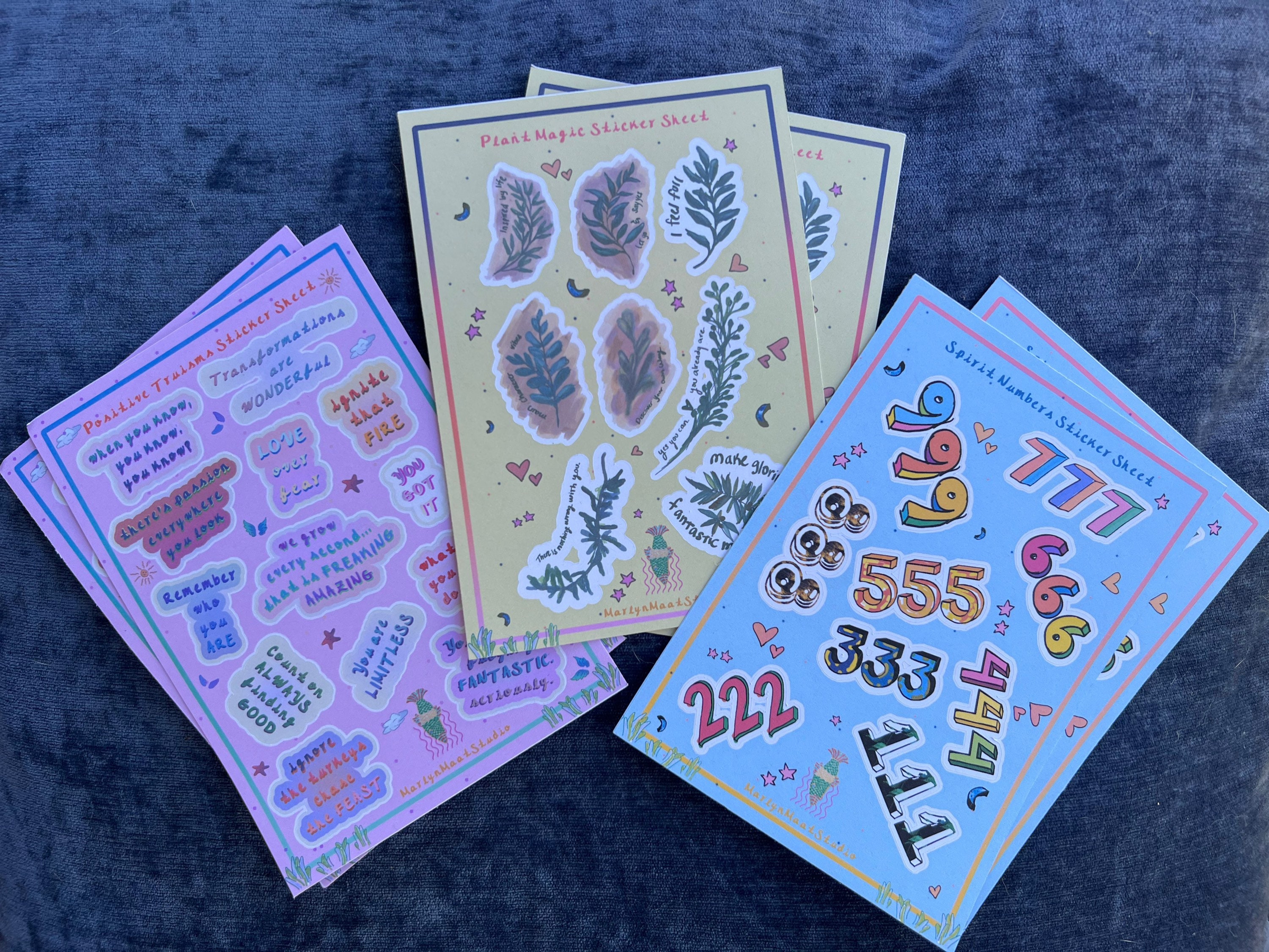 Self-empowerment positive Truisms Sticker Sheet Featuring Original ...