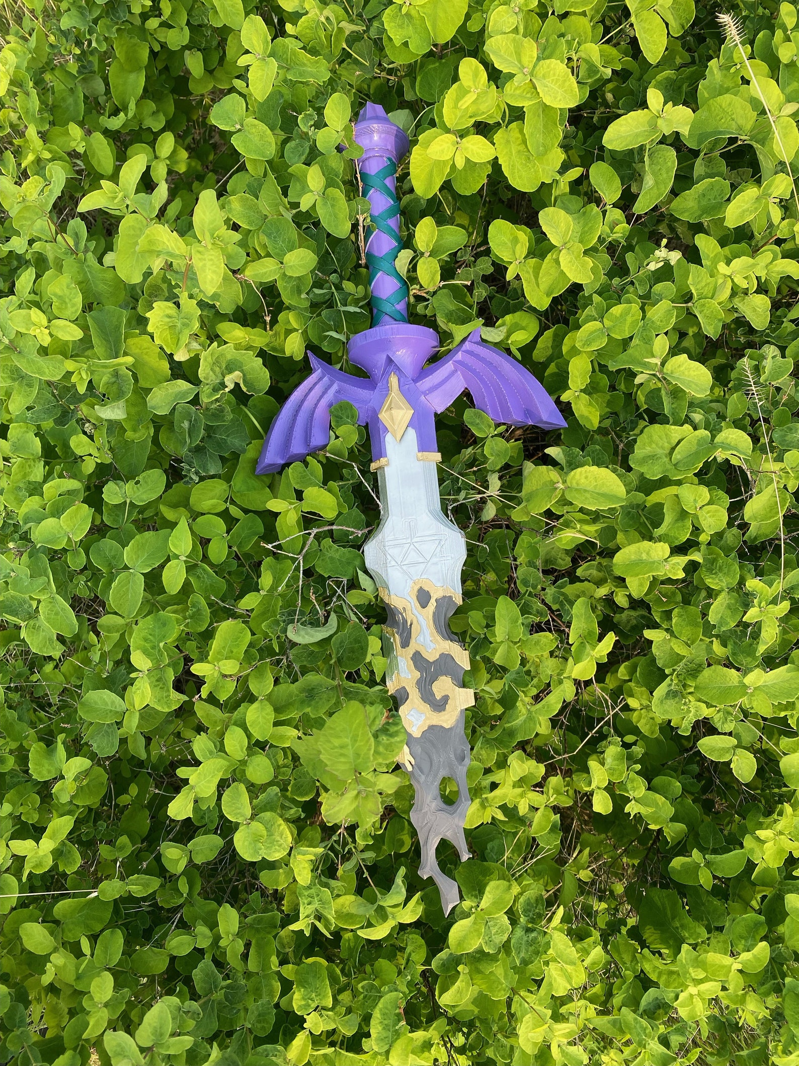 Corrupted Master Sword the Legend of Zelda Tears of the Kingdom - Etsy