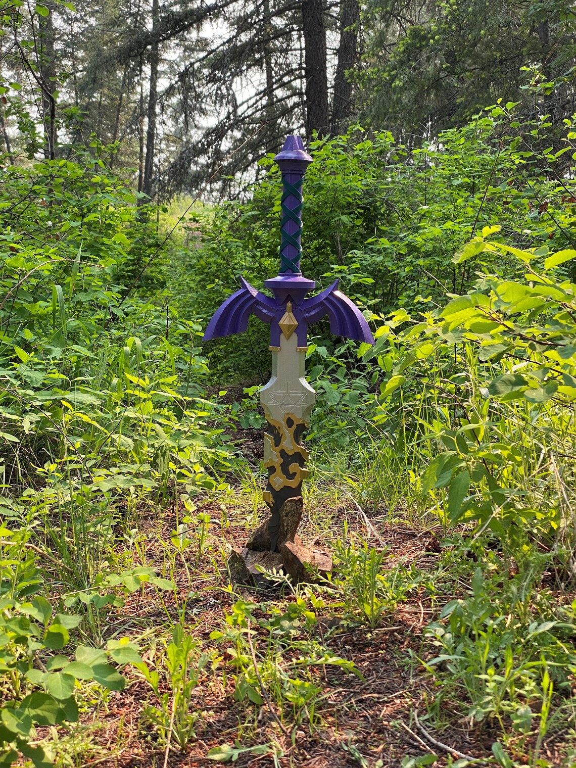 Corrupted Master Sword the Legend of Zelda Tears of the Kingdom - Etsy