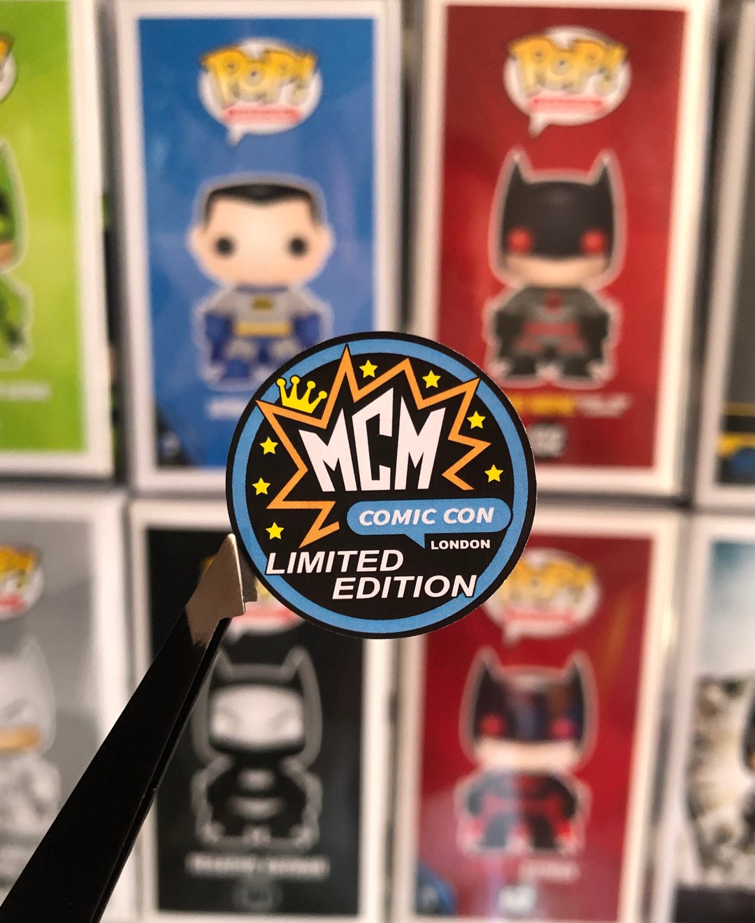 Replacement MCM London Comic Con Sticker for Funko Pop. - Etsy