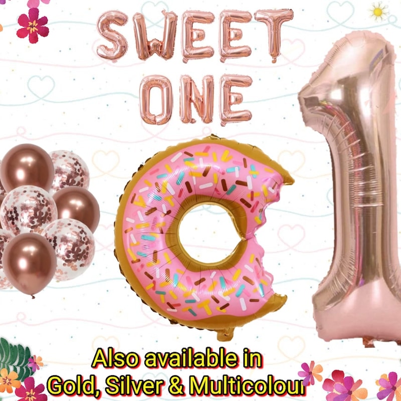 Sweet One Birthday Decorations - Etsy