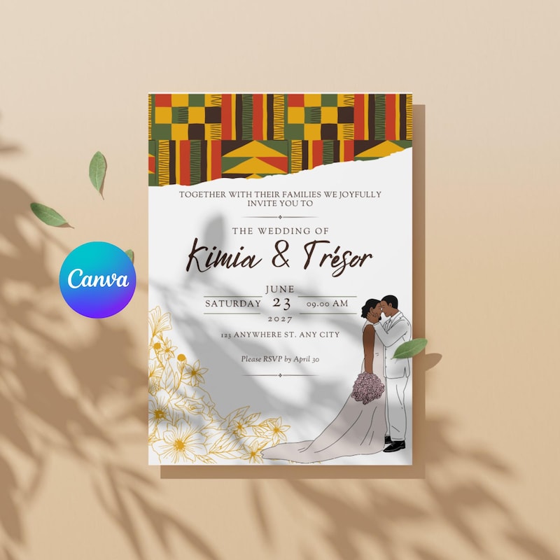 Zulu Traditional Invitation - Etsy