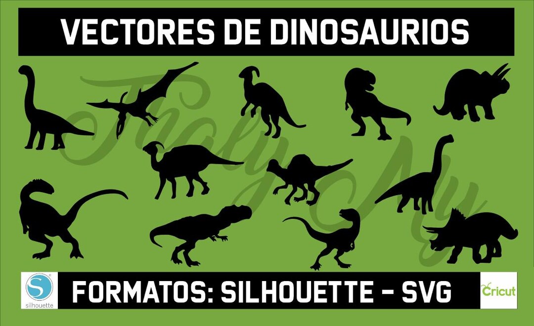 12 Pack Adorable Dinosaurs SVG, PNG, PDF & .studio3 Files of Dinosaurs ...