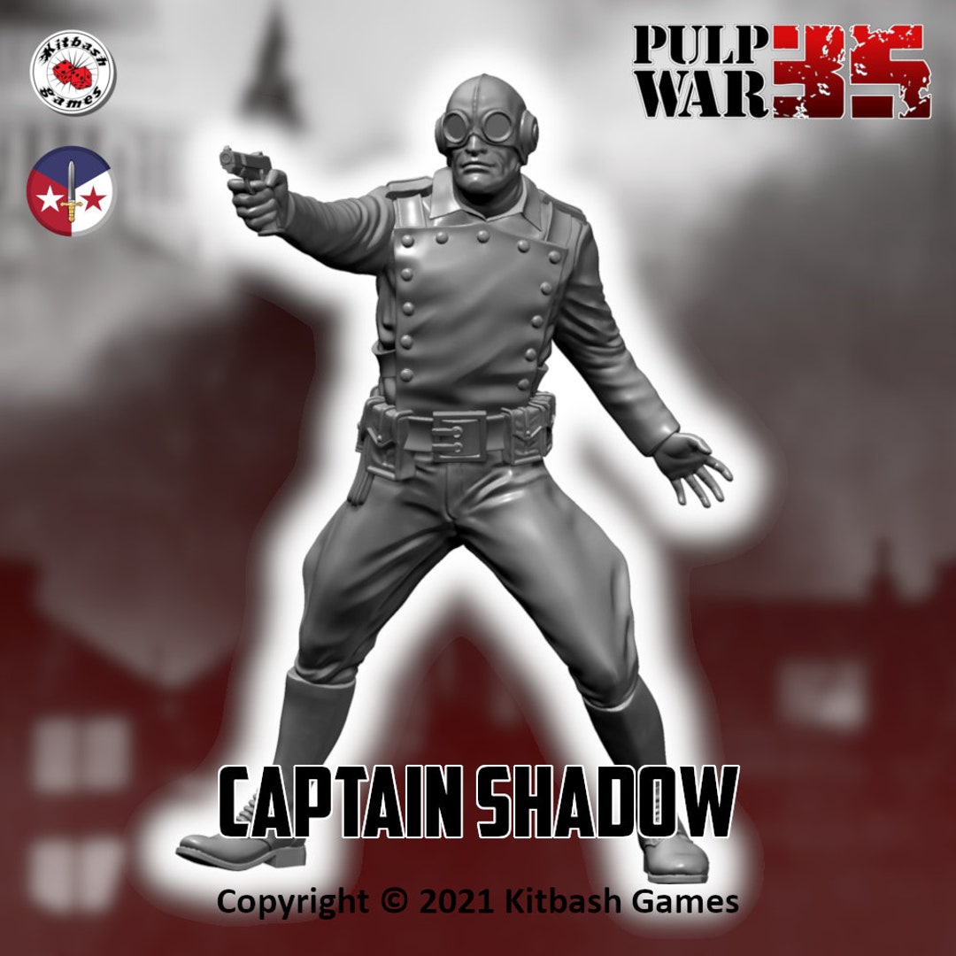 Captain Shadow 1:35 Scale - Etsy