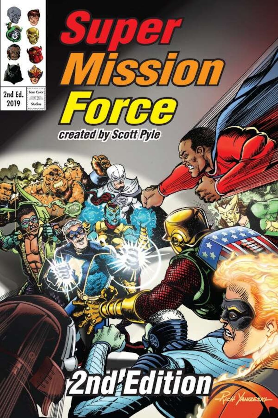 Super Mission Force 2nd Edition (rule Book) - Etsy