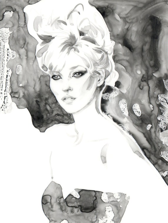 Kate Art Print - Etsy