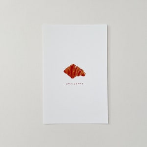 Croissant | Art Print - Etsy